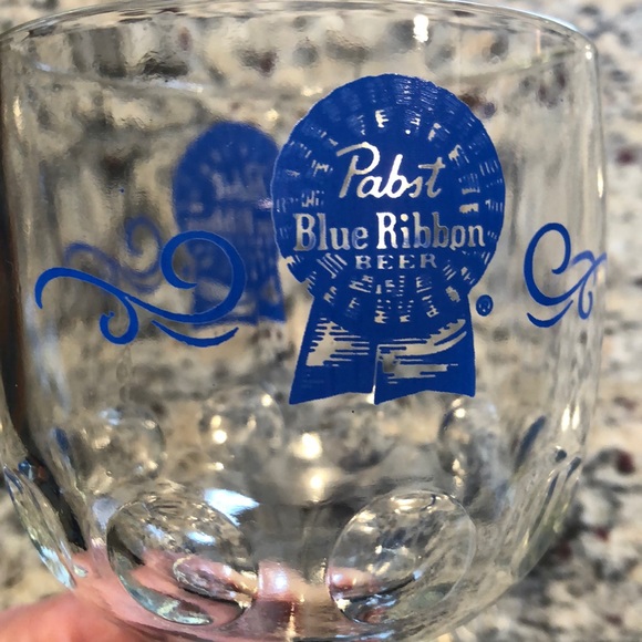 Pabst Blue Ribbon | Dining | Pabst Blue Ribbon Beer Glass | Poshmark